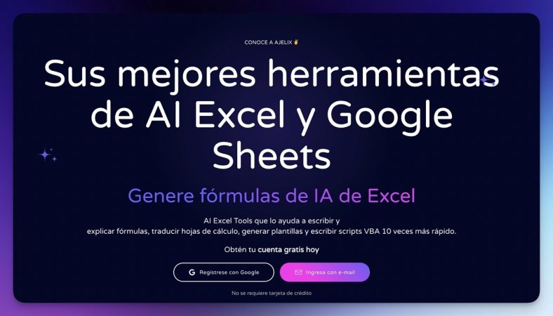 Ajelix - Aumenta tu productividad con IA para Excel y Google Sheets - 🤖 ...