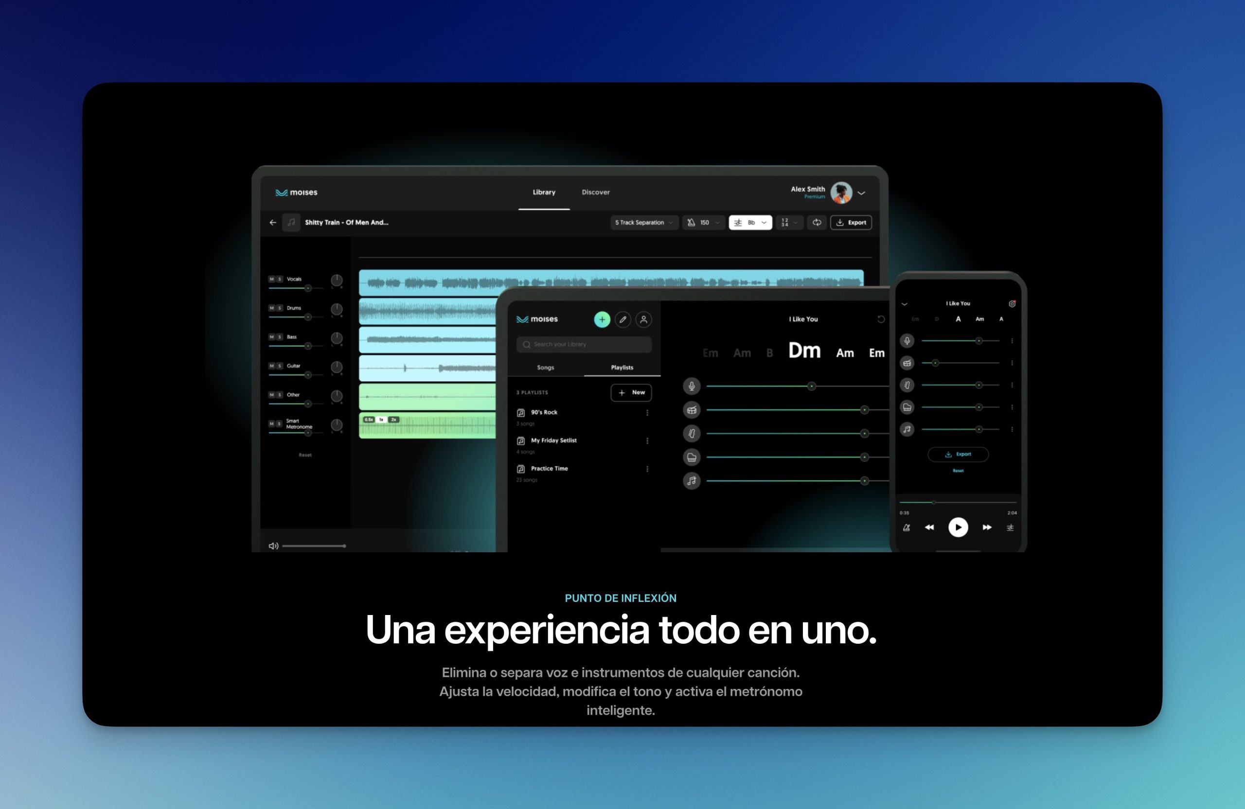 Moises.ai - Transformando la producción Musical con Inteligencia Artificial - 🤖 AI MAFIA